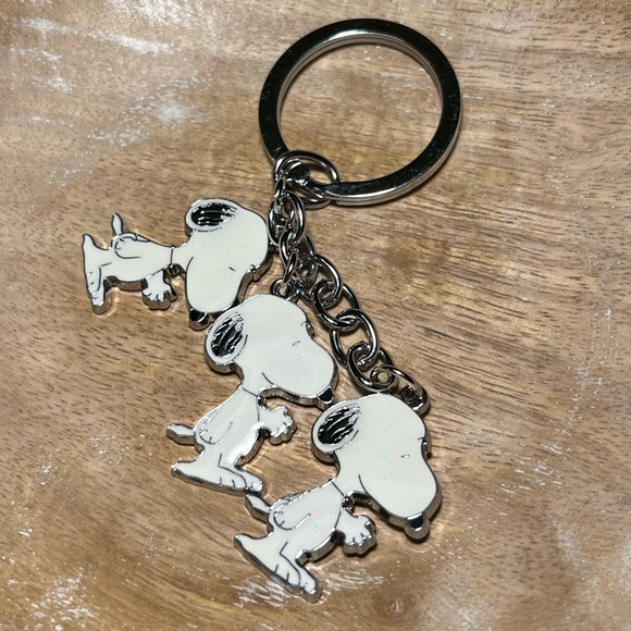Accessories | Snoopy Dog Metal Keychain | Poshmark
